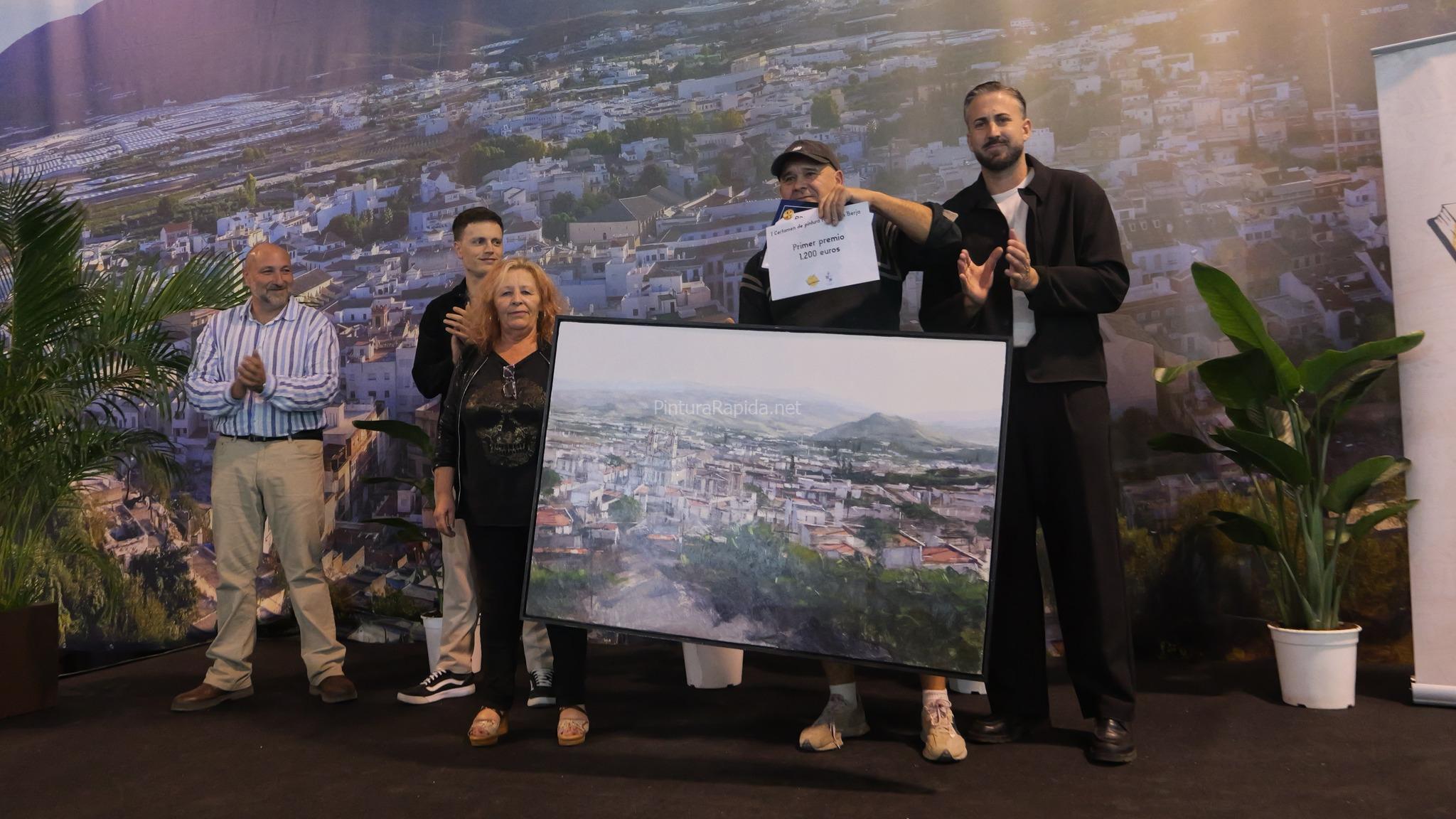 【Premiados I Certamen de pintura rápida Berjarte de Berja (Almería) 2025